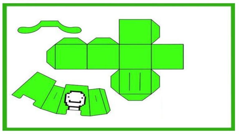 Papercraft Dream: Figura de papel 3D de Dream en PDF