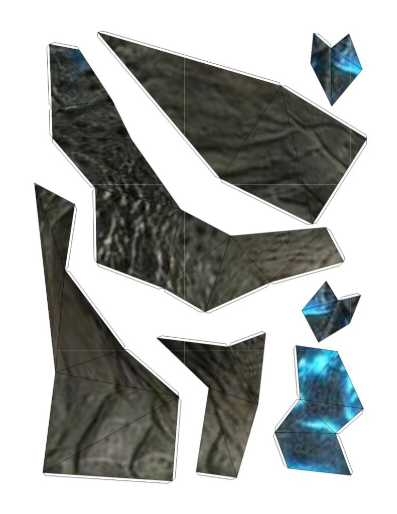 Papercraft Godzilla: Figura de papel 3D en PDF